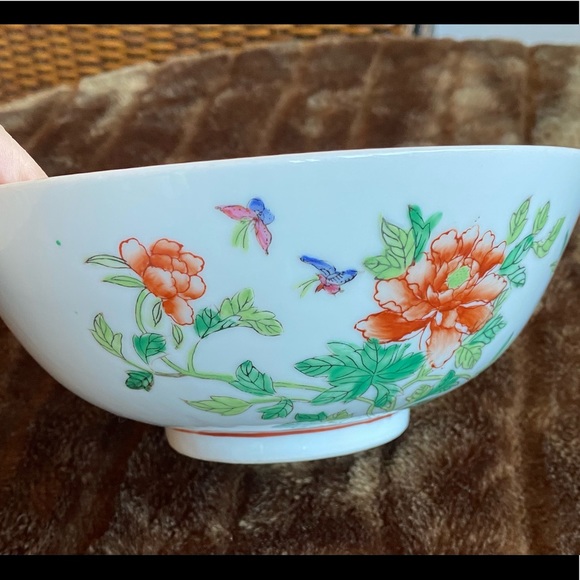 Accents | Hand Painted Canton Ware Hong Kong Porcelain Bowl | Poshmark